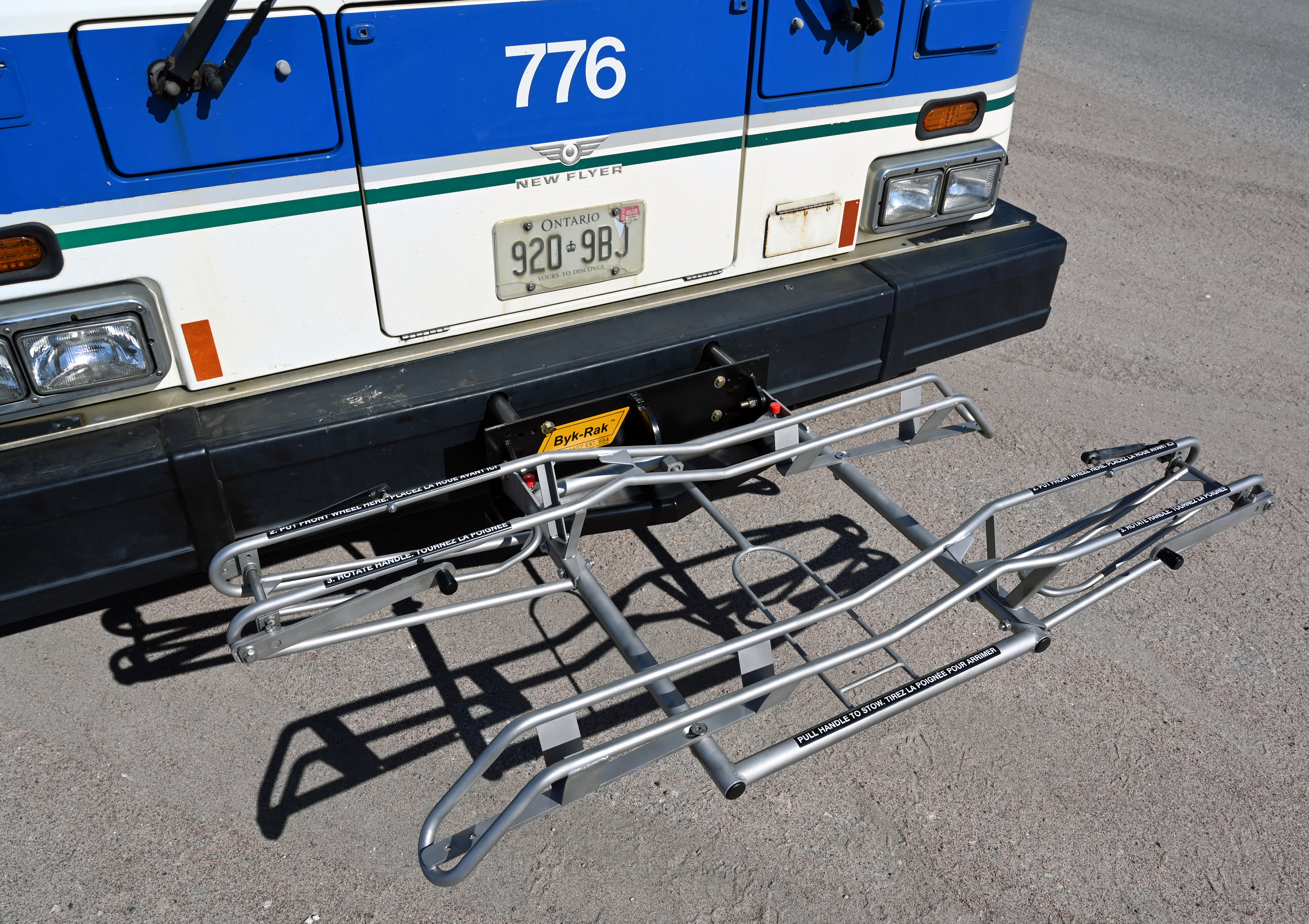 North Bay Transit Buses Equipped with Bike Racks | City of North Bay