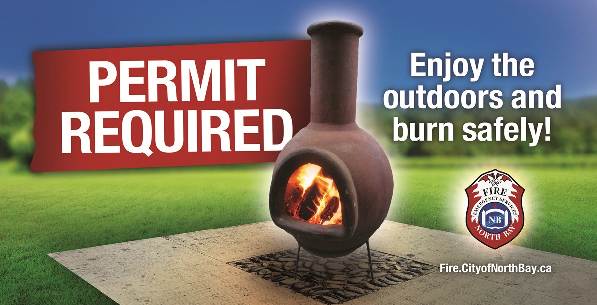Permit required for recreational open air burning | City of North Bay